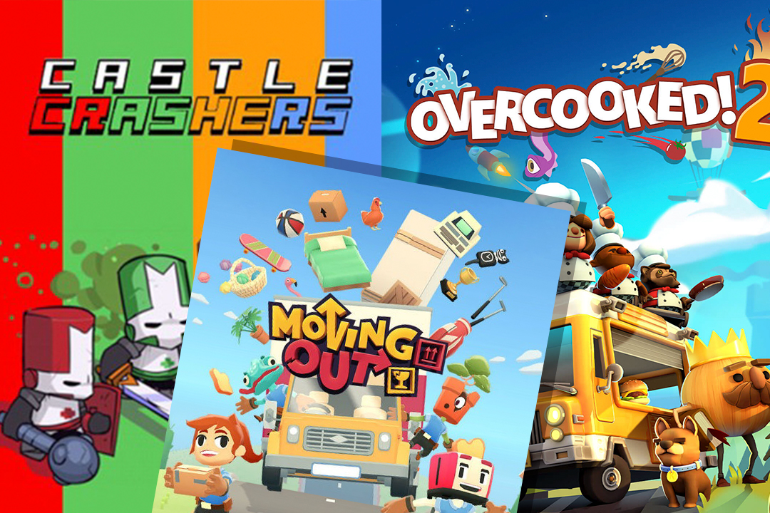 Overcooked 2 / Moving Out / Castle Crashers