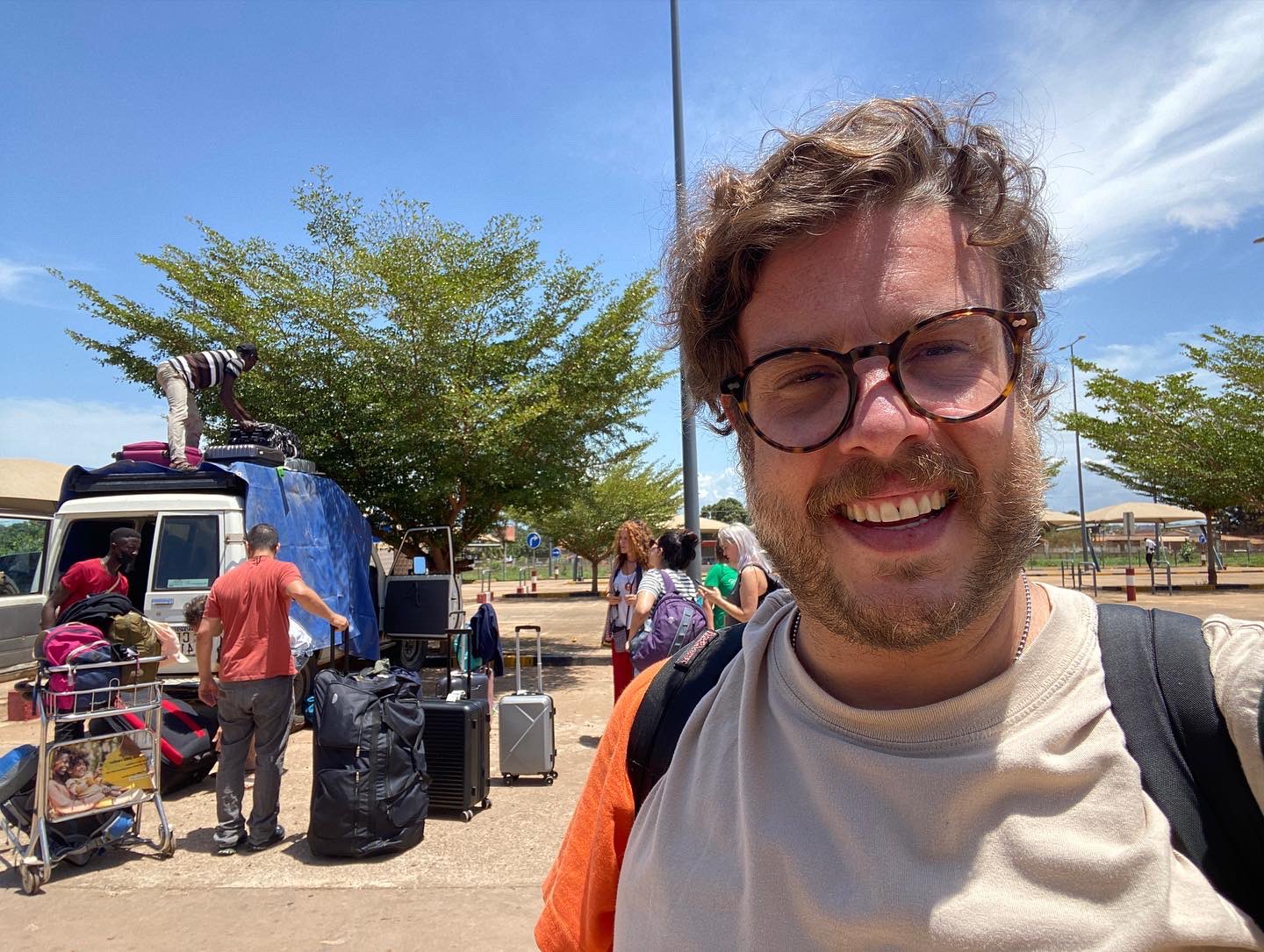 José Rafael Guzmán ya está en África