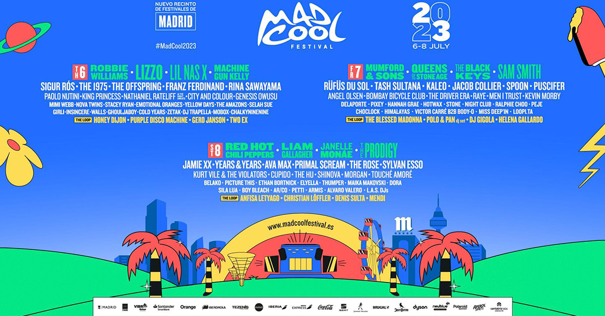 Mad Cool Festival cierra su cartel de 2023 con nuevas confirmaciones