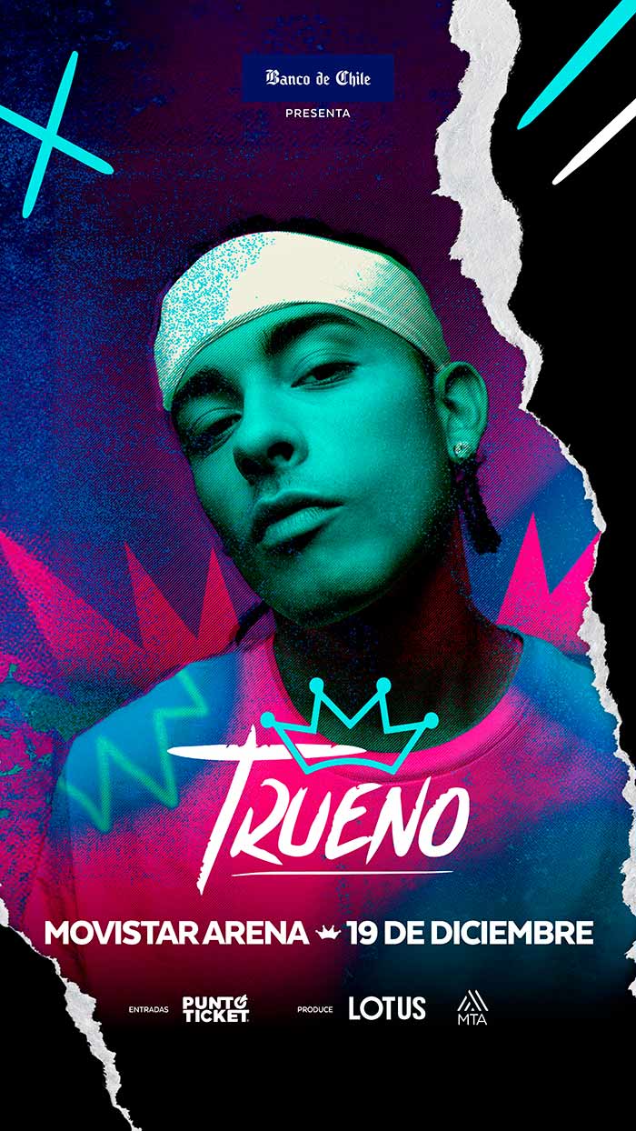 Trueno confirma su primer concierto en el Movistar Arena Trueno confirma su primer concierto en el Movistar Arena
